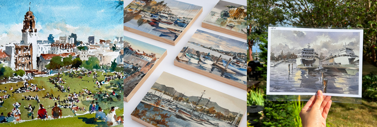 Original Plein Air Paintings by Ina Xi | Pacific Northwest Artist – Ina ...