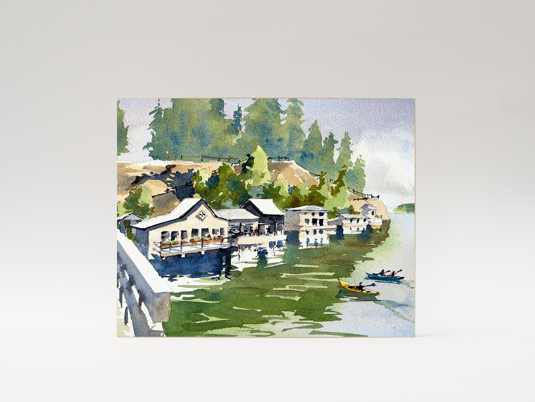 Original Plein Air Paintings by Ina Xi | Pacific Northwest Artist – Ina ...