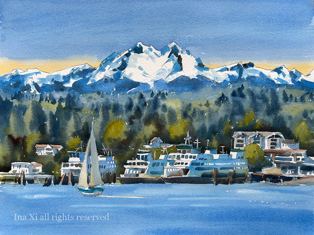 Original Plein Air Paintings by Ina Xi | Pacific Northwest Artist – Ina ...