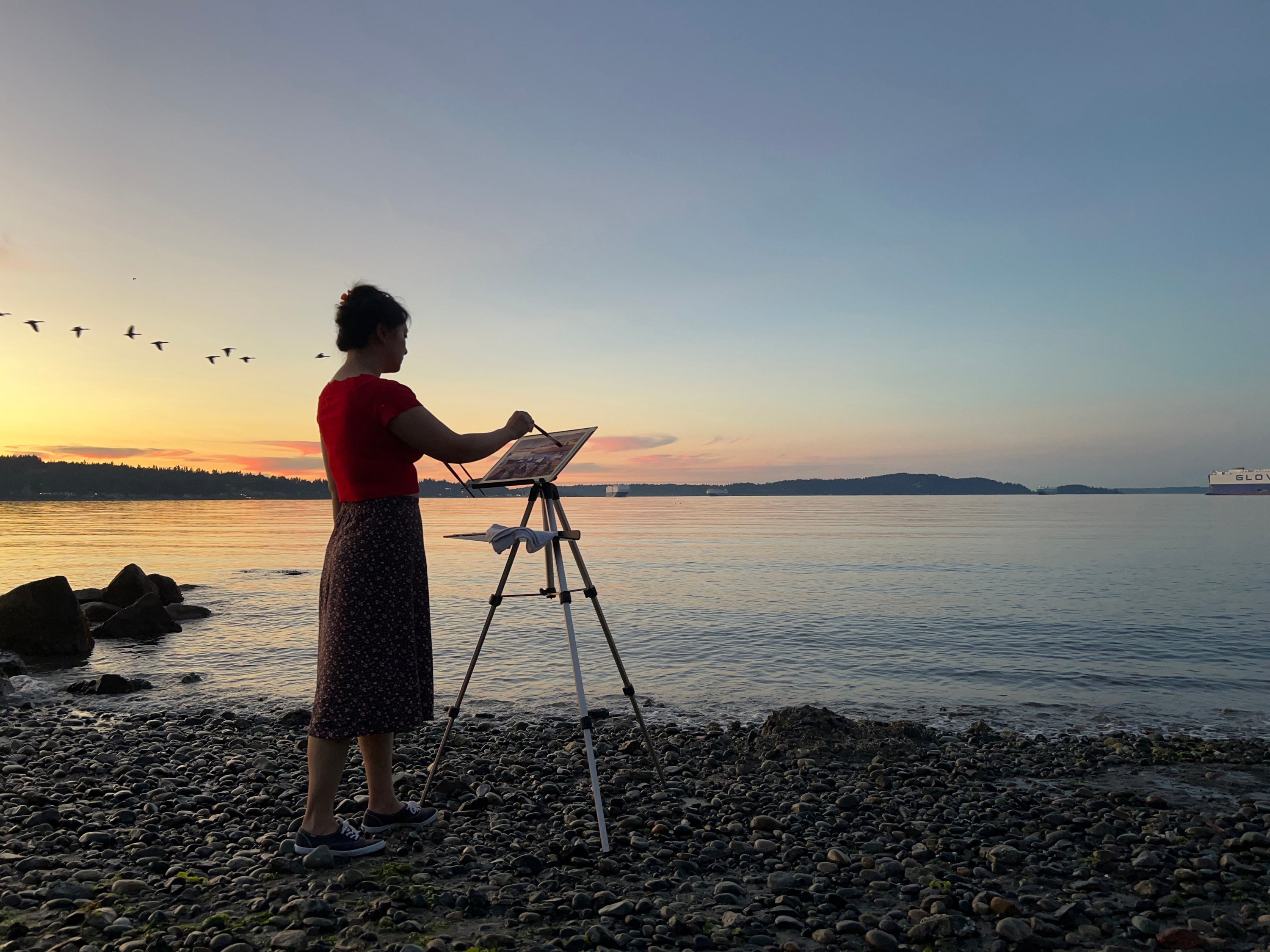 Ina Xi Watercolors - About the artist